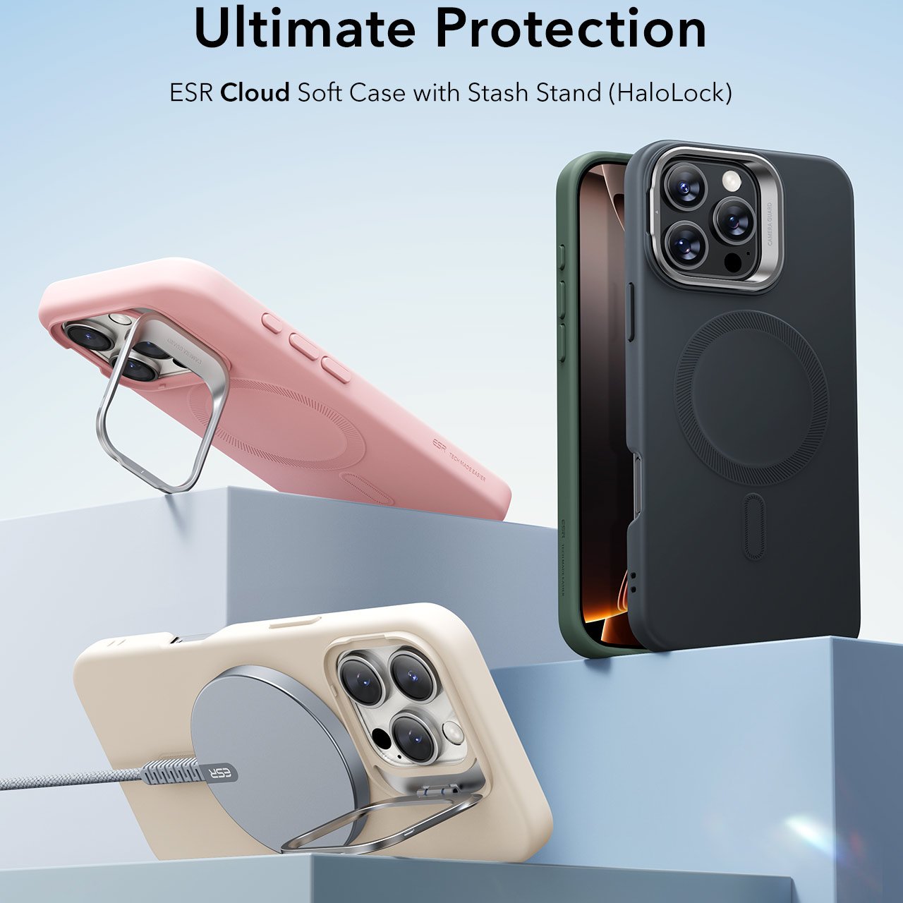 Modern Bold Stash Stand Magsafe Case - iPhone – Wekome India